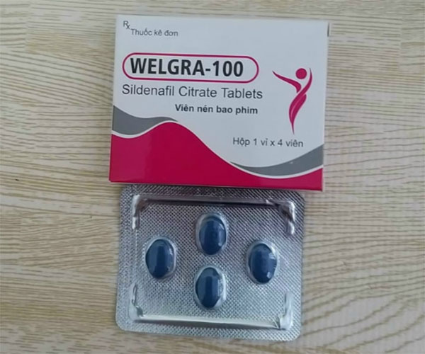 Thuốc chống rối loạn cương dương Welgra 100mg